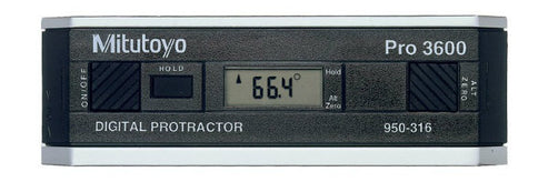 Mitutoyo Pro 3600 Digital Protractor - Digital Reading of all angles in ...